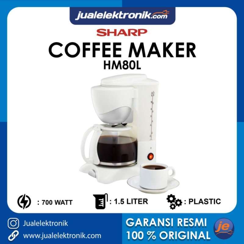 Promo Sharp HM80L Coffee Maker 1.5 Liter Diskon 44% di Seller NiaGaraa ...