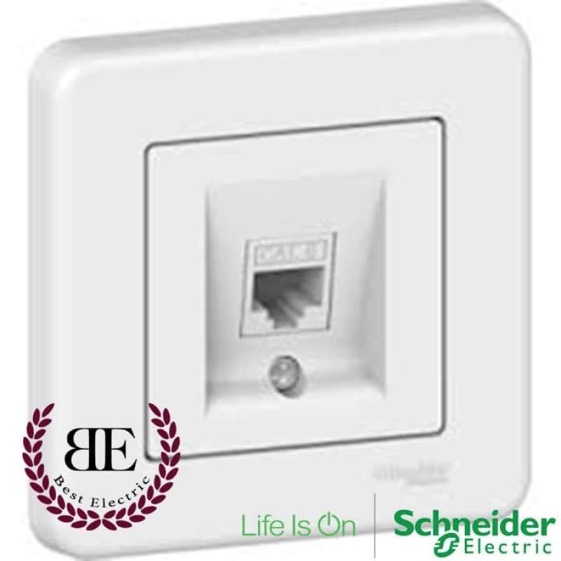 Promo Leona Soket Data Rj45 Cat6 Lna4700121 Soket Data Cat 6 Schneider ...