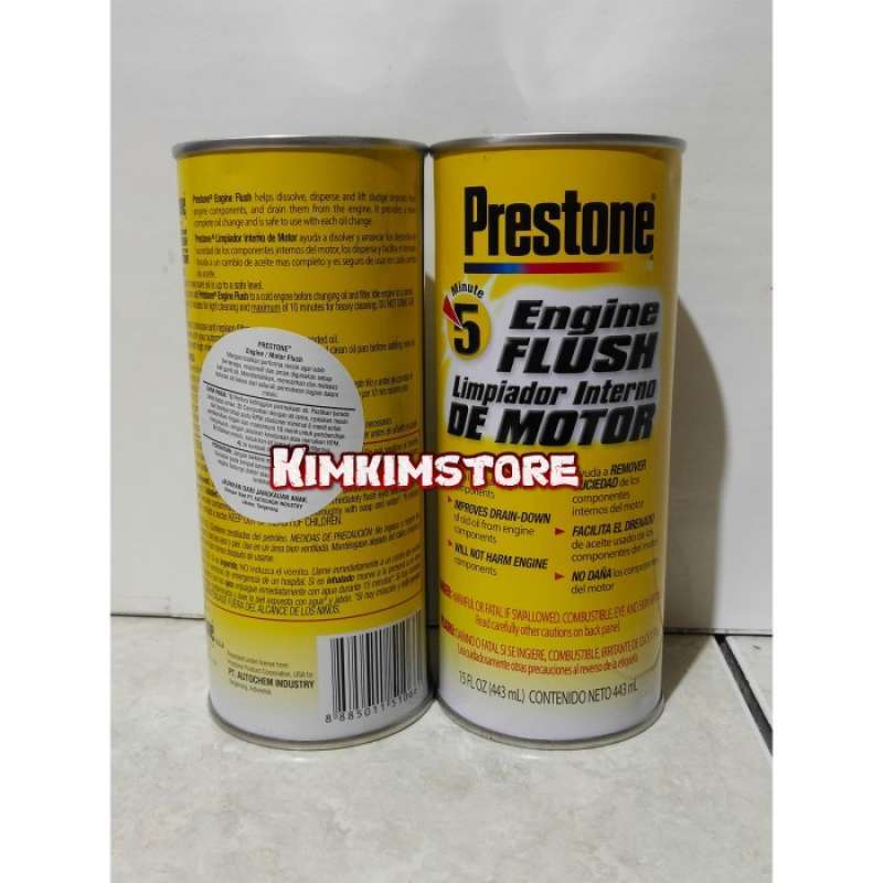 Jual Prestone Engine Flush Cairan Pembilas Penguras Pembersih Oli Mesin ...