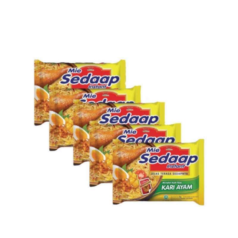 Jual Mi instant mie sedaap kuah all varian (per 5 pcs) mi sedap enak ...