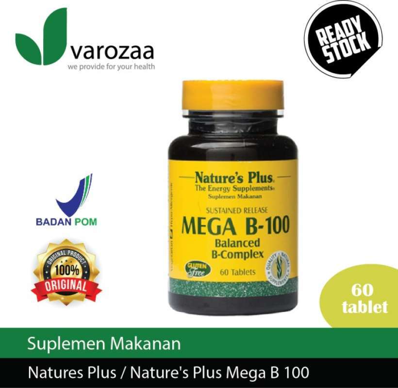 Jual Natures Nature Plus Mega B 100 60 Tablets Di Seller Nur Nur Toko - Tegal Parang, Kota ...