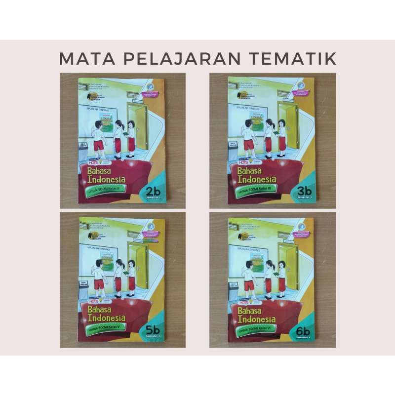 Promo Buku Lks Tematik Bahasa Indonesia _ Sd Mi Kelas 1 2 3 4 5 6 _ Genap K13 Diskon 25% Di ...
