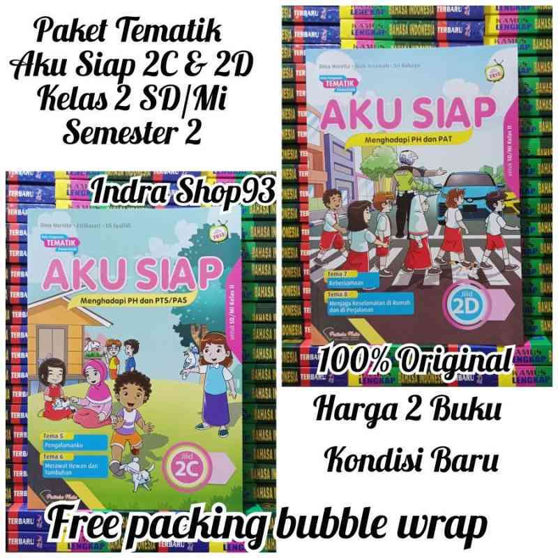 Jual Paket Buku Pengayaan Aku Siap 2c 2d Kelas 2 Sd K13 Pustaka Mulia ...