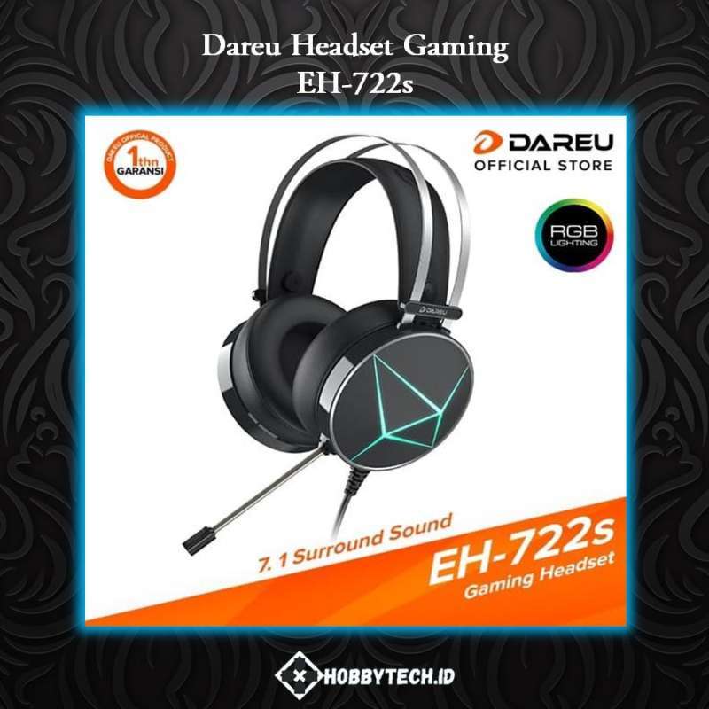 Jual DAREU EH-732 7.1 Surround Sound Gaming Headset with SOUND CARD di ...
