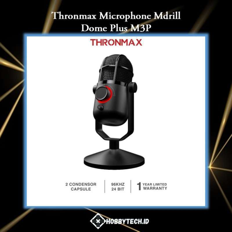 Jual Thronmax Microphone Mdrill Dome Plus M3 USB M3P di Seller ...