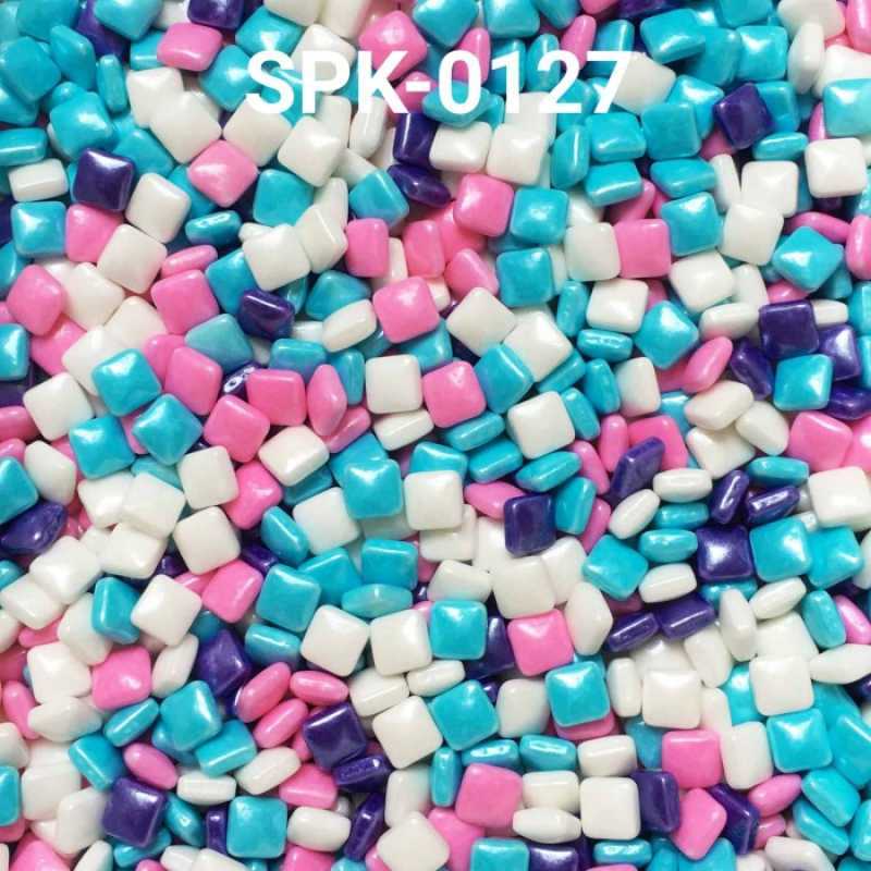 Jual SPK-0127 Sprinkles sprinkle sprinkel 1kg 1 kg kilo kotak persegi ...