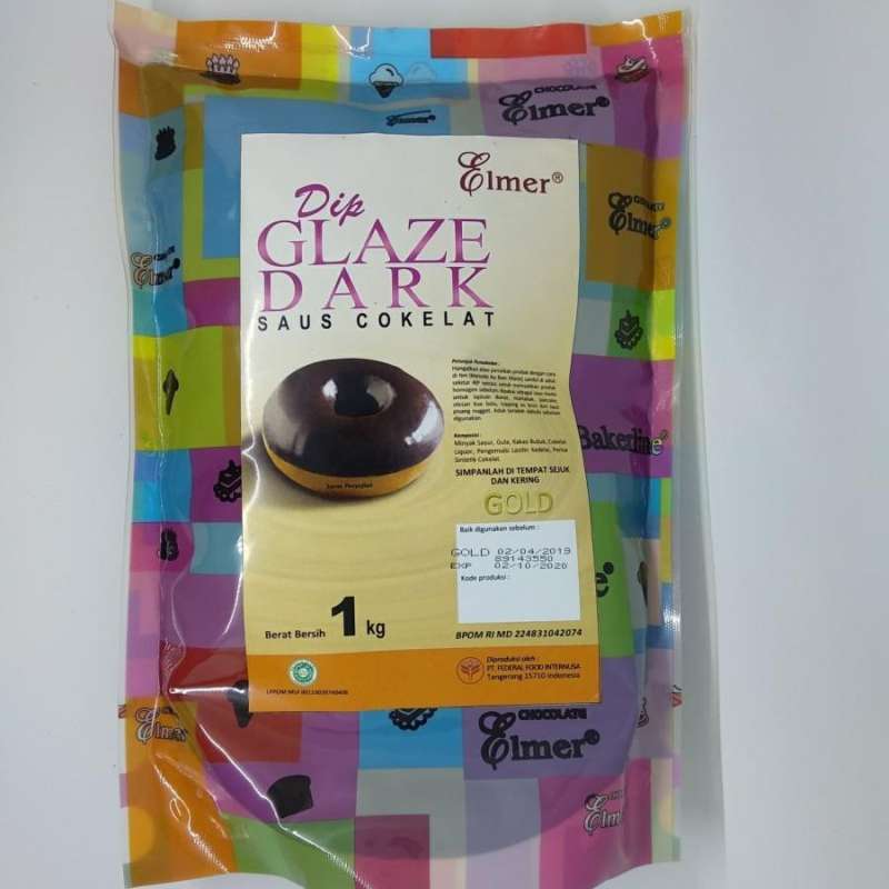 Jual Dip Glaze Dark 1kg Pouch Elmer di Seller TOKO SAJIYEM - Kota ...