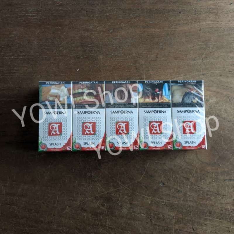 Jual Rokok Sampoerna Mild Splash Tropical isi 12 batang - 10 Pack=1 ...