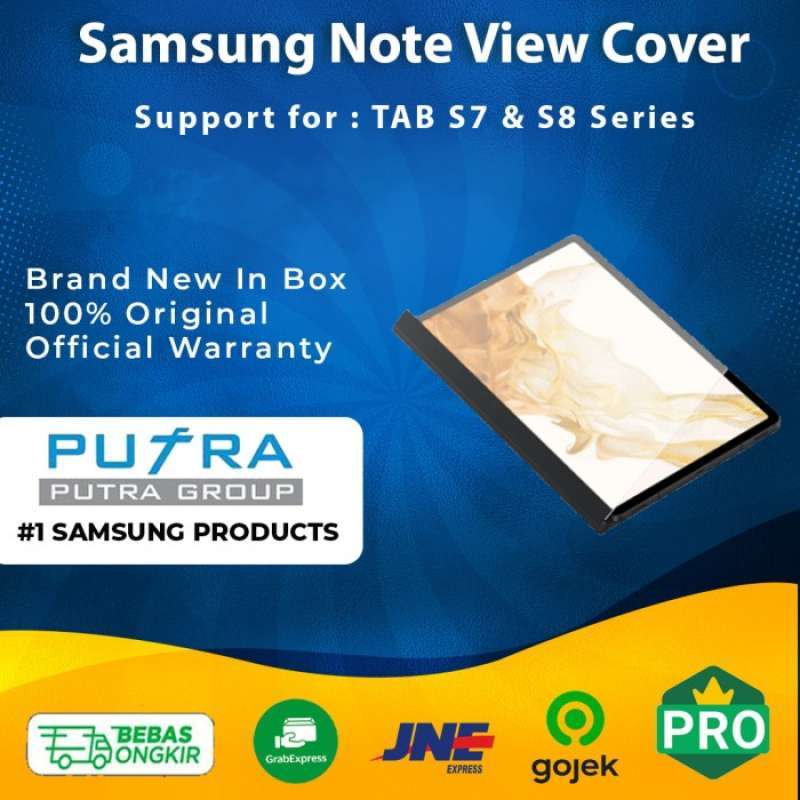 Jual (RESMI) Note View Cover for Tab S8 Plus S8 Ultra S7 Plus S8 S7 - Multivariasi Multicolor di ...