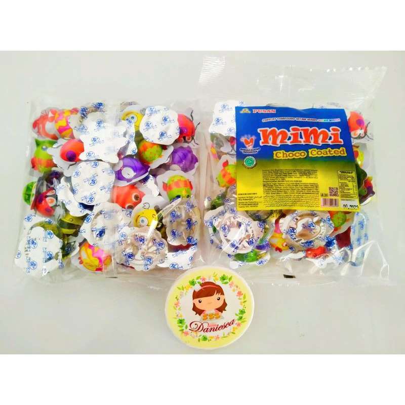 Jual Coklat pusan Mimi choco egg fauna murah banyak isi 45 pcs di ...