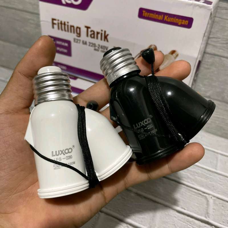 Promo Luxco Fitting Tarik 2 Lampu Fiting Cabang 2 Lfg2208 Sni Diskon 52 ...