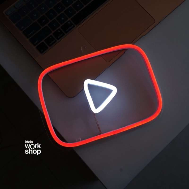 Promo Neon Youtube Logo | Lumin Diskon 23% di Seller Mandalis Store - Kota Jakarta Barat, DKI ...