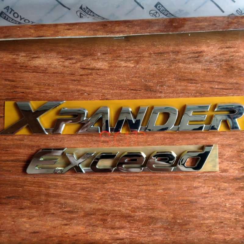 Promo Jual Logo emblem bagasi Xpander exceed original Limited Diskon 13 ...