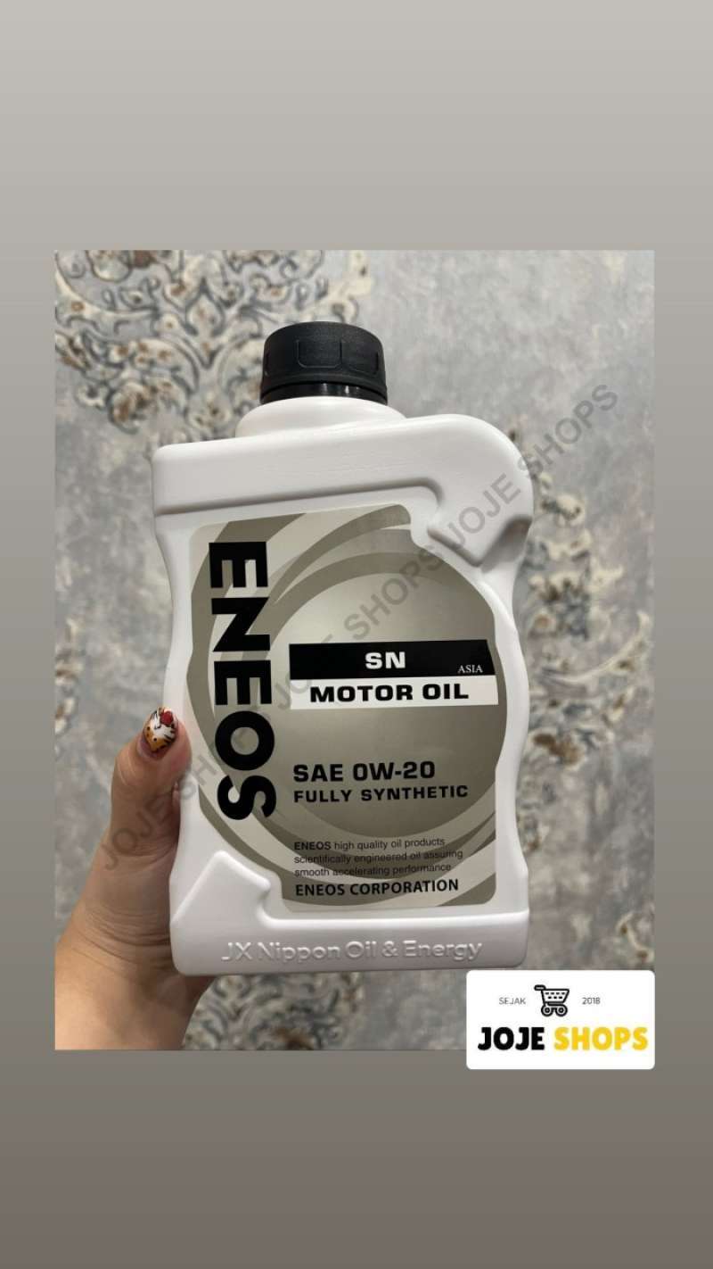 Promo Oli Mesin Mobil Eneos Sae 0W-20 Sn Fully Synhtetic 1L / 1 L Diskon 23% di Seller SUMBER ...