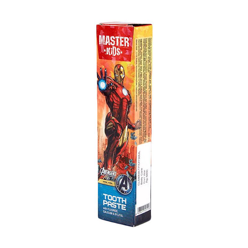 Jual Master Kids The Avengers Iron Man Toothpaste [50 Ml] Di Seller ...