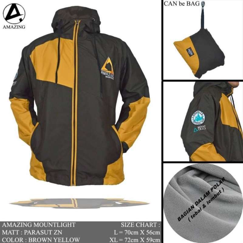 Jual Jaket Outdoor Adventure Gunung Motor Hoodie Pria Parasut ...