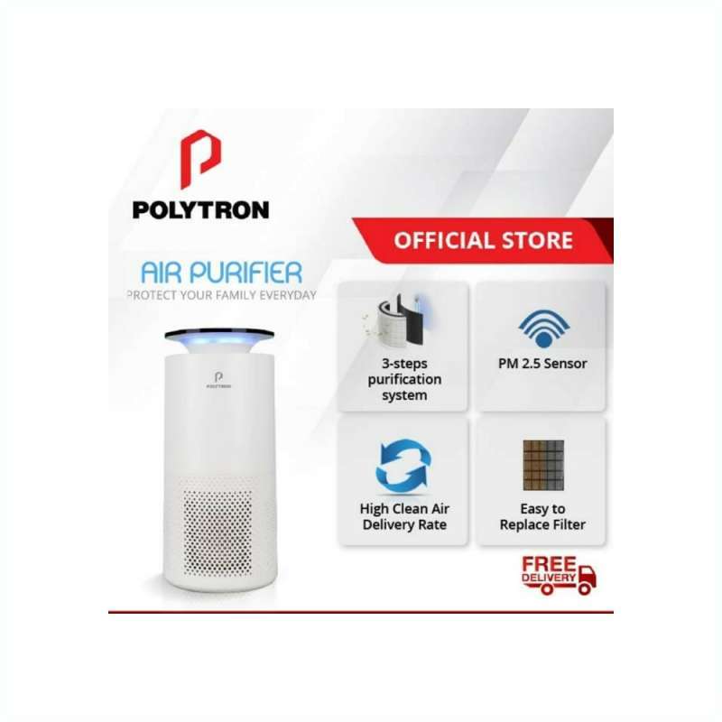 Jual Air Purifier Polytron Pap125 Coverage 25M2 Hepa Filter Pap-125 ...