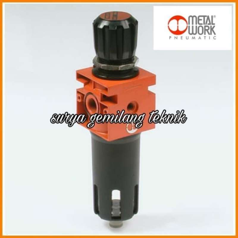 Jual Air Filter Regulator Kompresor 1/2 Metal Work di Seller Surya ...