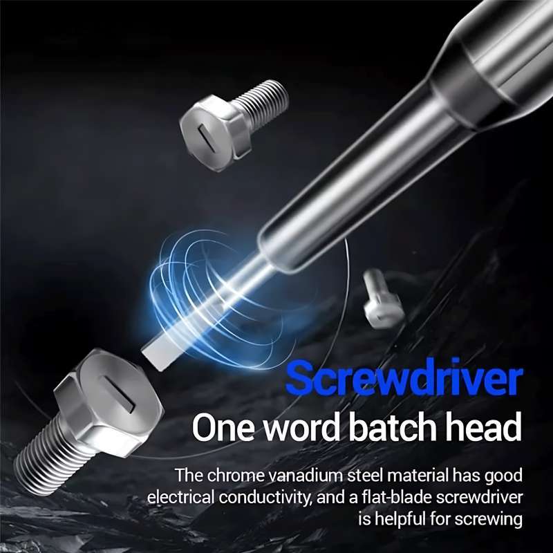 Jual Ezren Ez-b12 Obeng Min Tespen Listrik Ac Lampu Indikator ...