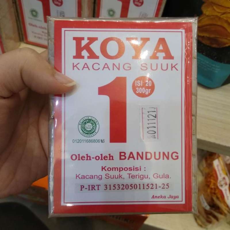 Jual Koya Kacang Suuk Cap 1 Oleh Oleh Bandung Pastry Lapis Kuliner Cemilan Di Seller Sweetwhite ...