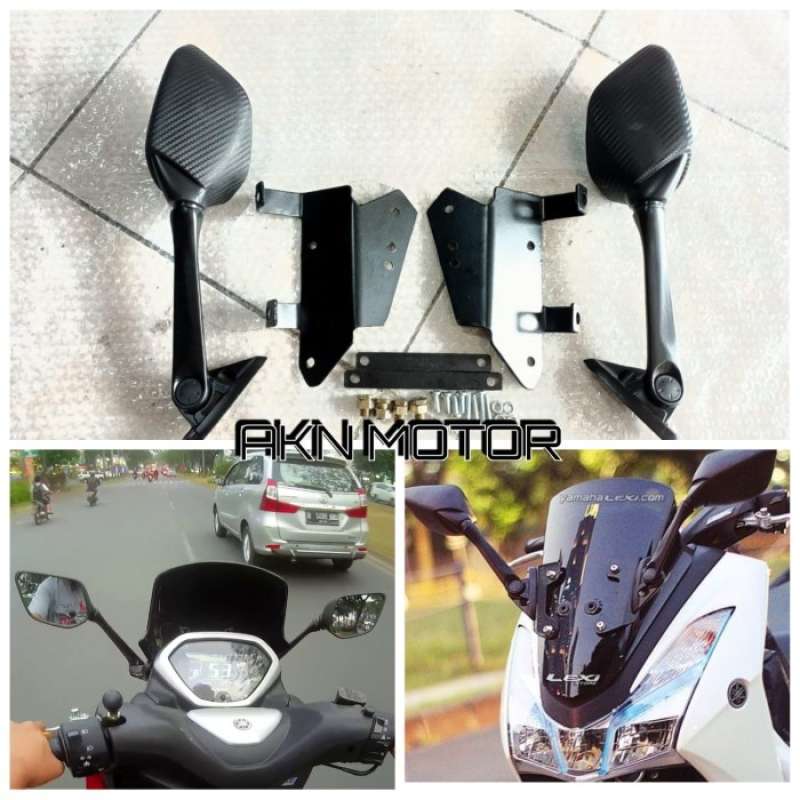 Promo spion r25 plus breket spion Yamaha Lexi pnp presisi Diskon 23% di ...