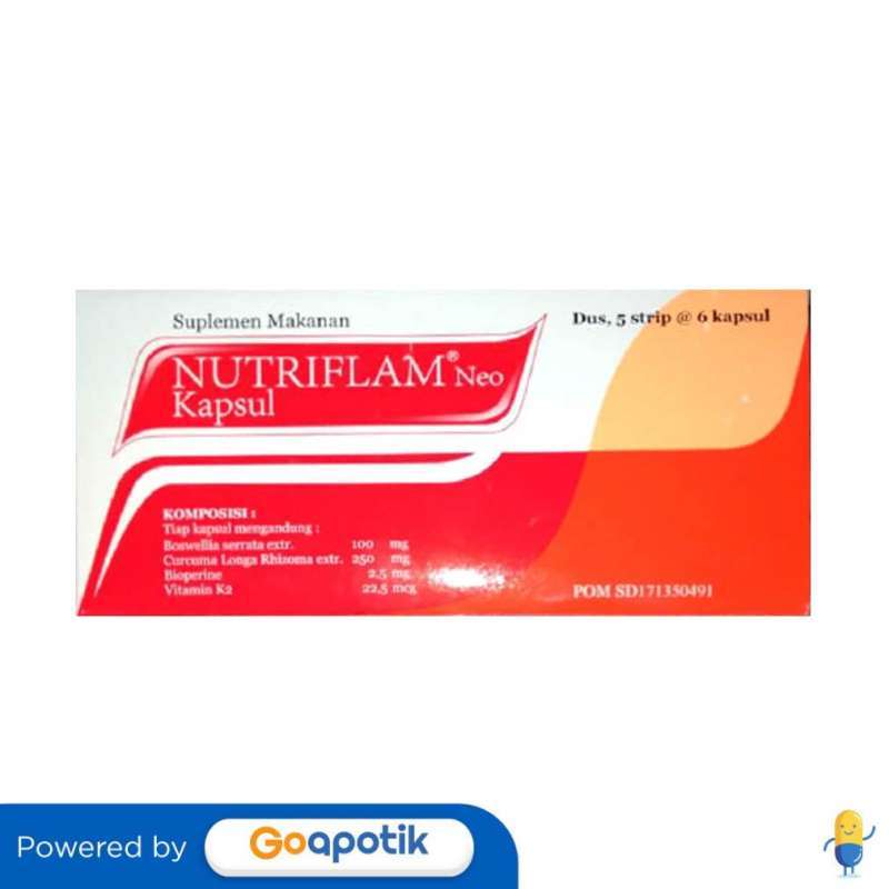 Jual NUTRIFLAM NEO BOX 30 KAPSUL di Seller Apotek Prima Sukamenak ...