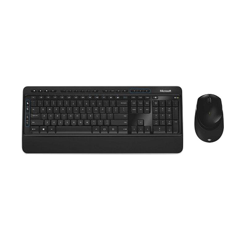 Jual Microsoft Wireless Desktop 3050 Keyboard - Hitam Di Seller City ...