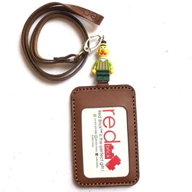 Jual LEGO Sesame Street Bert Name Tag Genuine Leather di Seller Red ...