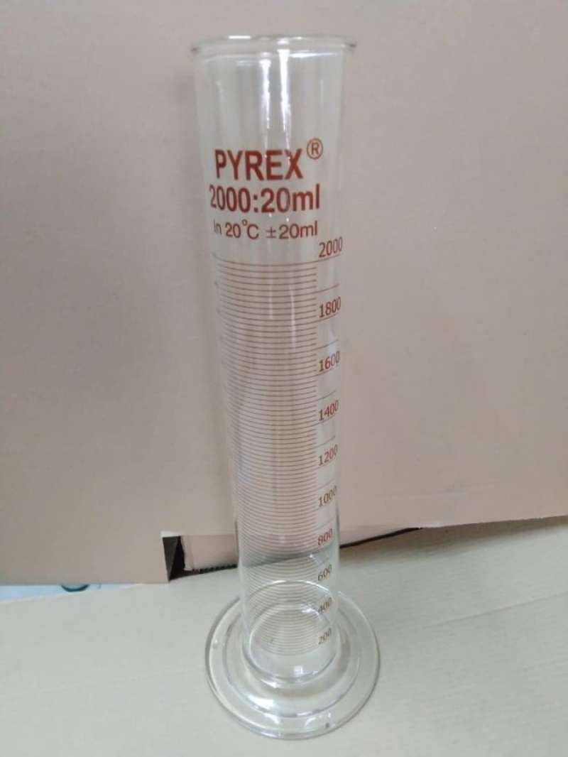Promo Measuring Cylinder / Gelas Ukur 2000 Ml / 2 Liter - Pyrex | Alat ...