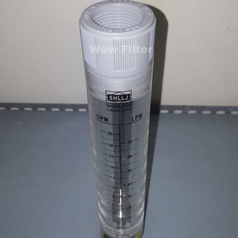 Promo Flowmeter Tabung 20 Gpm/70 Lpm - Rotameter 20gpm model tabunv ...