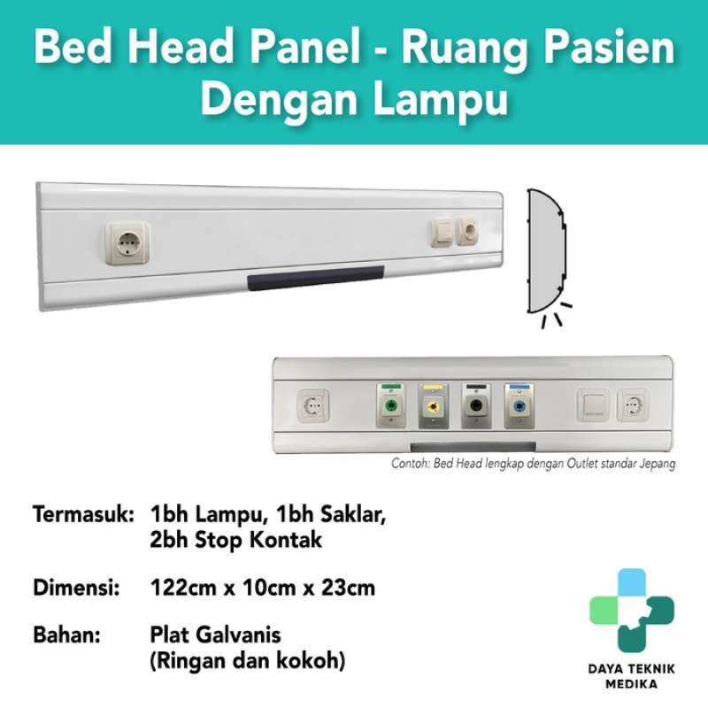 Promo Starmed Bed Head Panel Unit - Lengkap Dengan Lampu - Ruangan ...