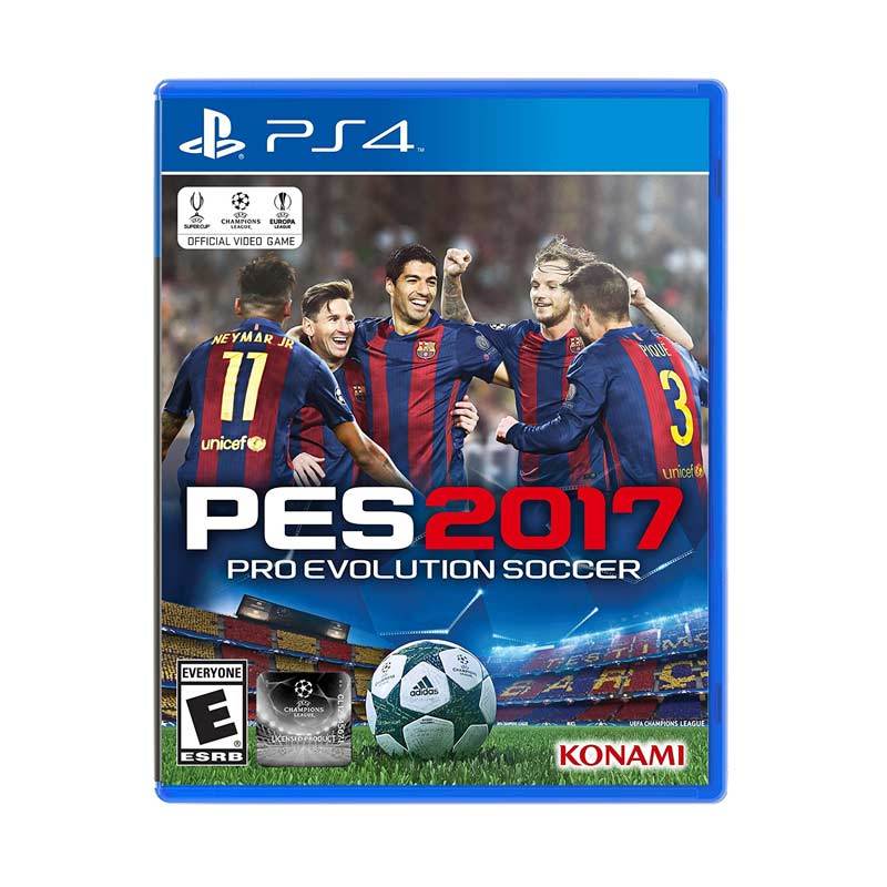 Jual Sony PlayStation 4 PES 2017 Pro Evolution Soccer DVD Games di ...