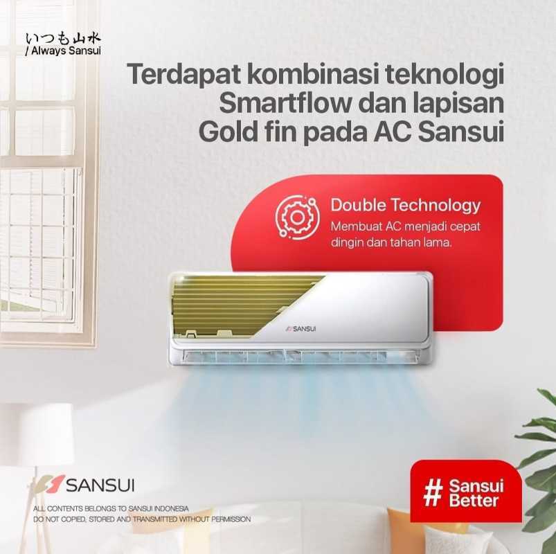 Promo SANSUI JAPAN AC Split 0.5 PK Standard R32 1/2 PK SA-L05S2 - PLUS ...