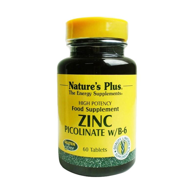 Jual Nature's Plus Zinc Picolinate Suplemen [60 Tablet] di Seller CV ...