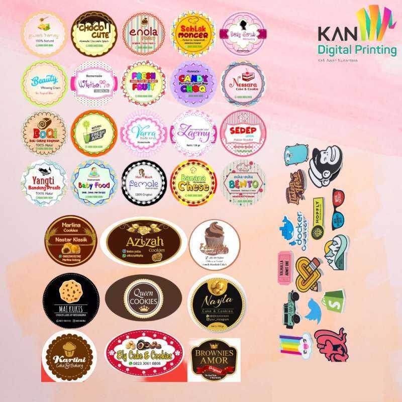 Jual Cutting Sticker Label Custom | Cutting Art Carton Dan Art Paper A3 ...