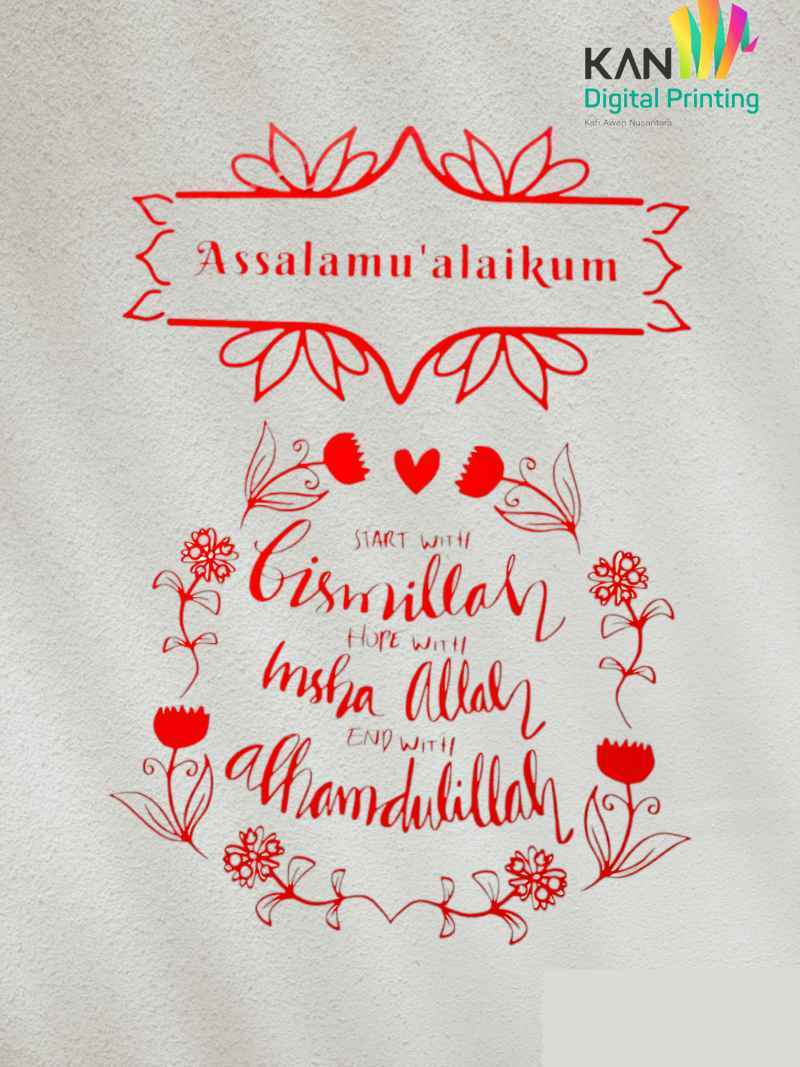 Jual Cutting Sticker Label Custom | Cutting Art Carton Dan Art Paper A3 ...