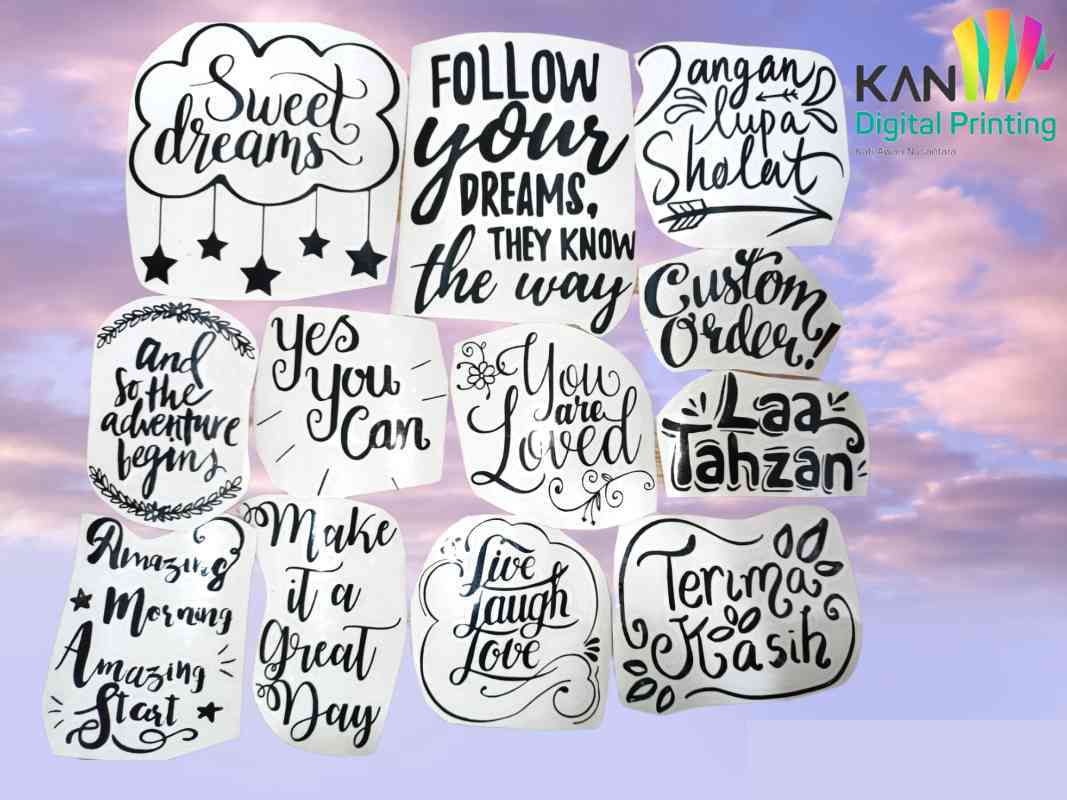 Jual Cutting Sticker Label Custom | Cutting Art Carton Dan Art Paper A3 ...