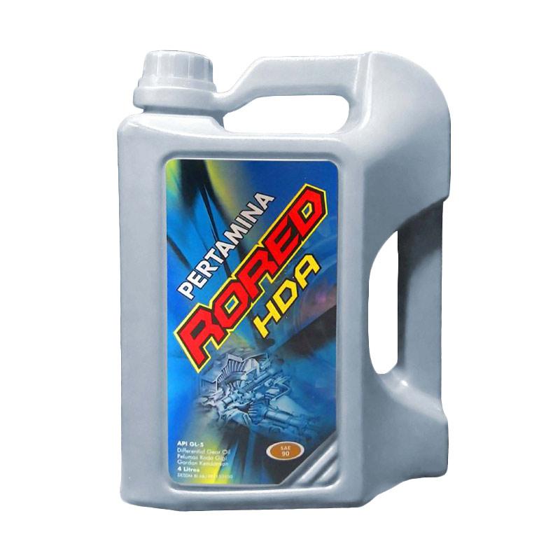 Jual Pertamina Rored HDA 140 GL-5 Oli Transmisi Gardan Galon [4 Liter ...