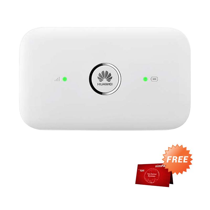 Jual Huawei 4g/lte E5573 Mifi Modem - Putih + Free Telkomsel 14gb (top ...