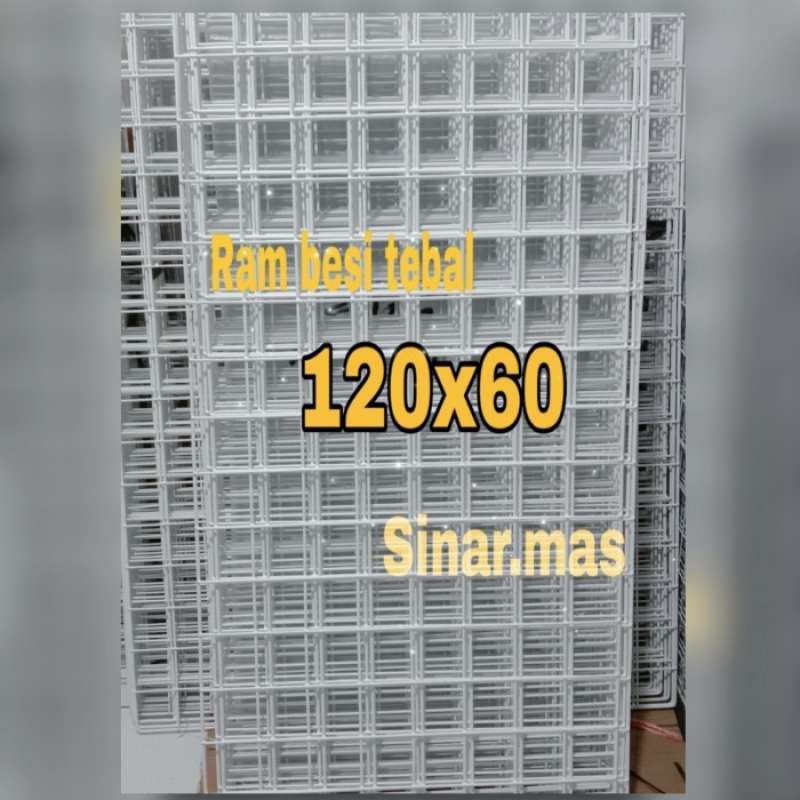 Promo Ram Besi Putih 120X60 Cm Rak Gantungan Dingding Tanaman Pot Argo ...