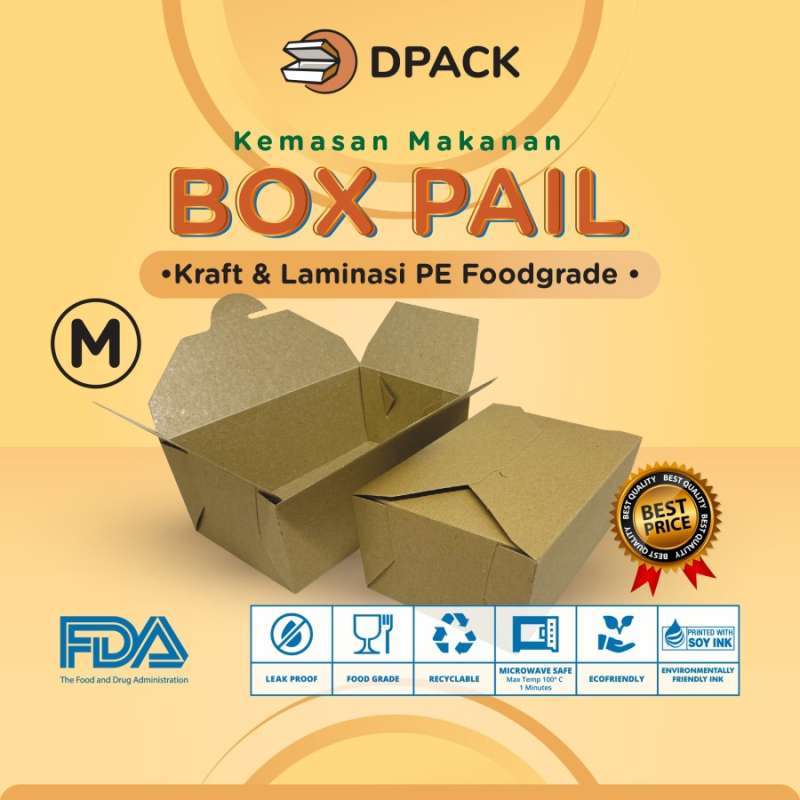 Jual Rice Box Lunch Kraft Original Murah - Harga Diskon Mei 2024 ...