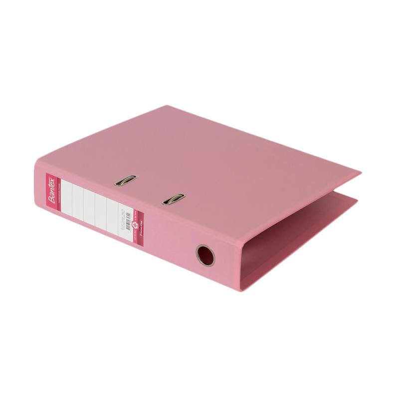 Jual Bantex #1465 74 Folio Plastic Lever Arch File Ordner - Musky Pink ...