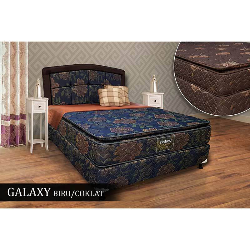 Jual Finiland Galaxy Semi Pillow Top Set Springbed [Full Set ...