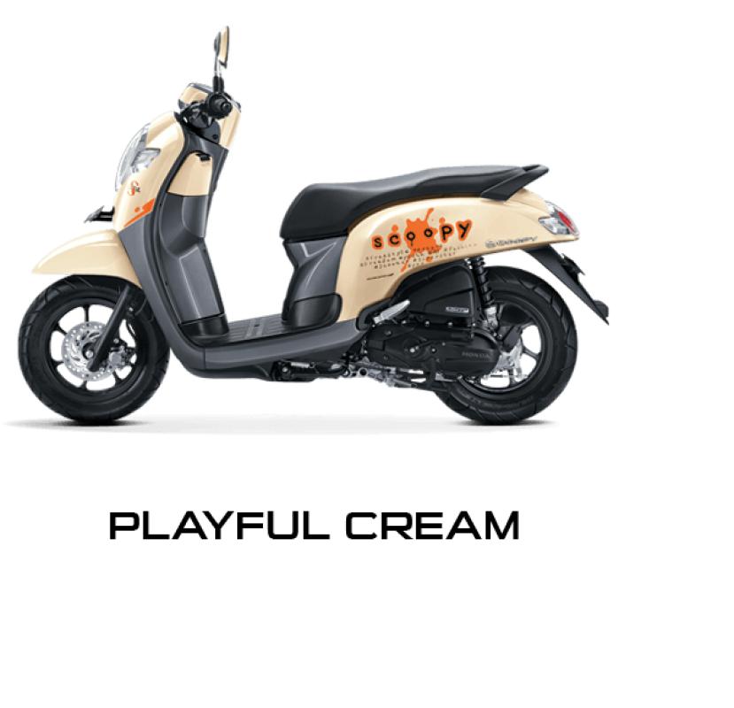 Jual Indent - Honda All New Scoopy eSP Playful Sepeda Motor - Cream ...