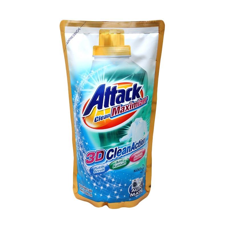 Jual Attack Deterjen Cair Clean Maximizer Liquid Pembersih Pakaian [800 ...