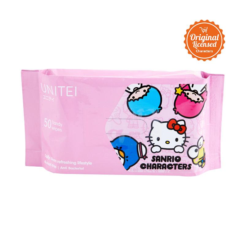 Jual Hello Kitty Sanrio Character Unitei Handy Wipes [50 Sheet] di ...