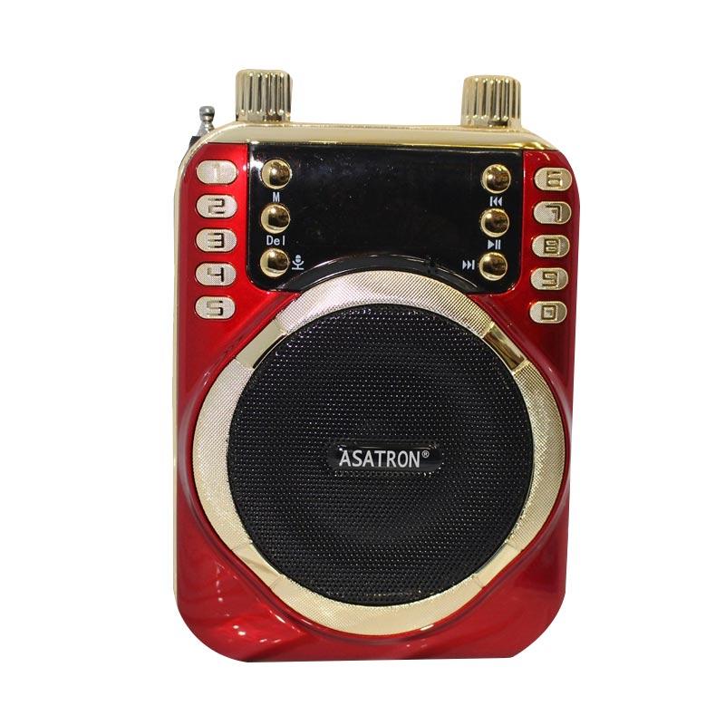 Jual ASATRON R1075USB Multifuntional Music Player with Mic and Echo di ...
