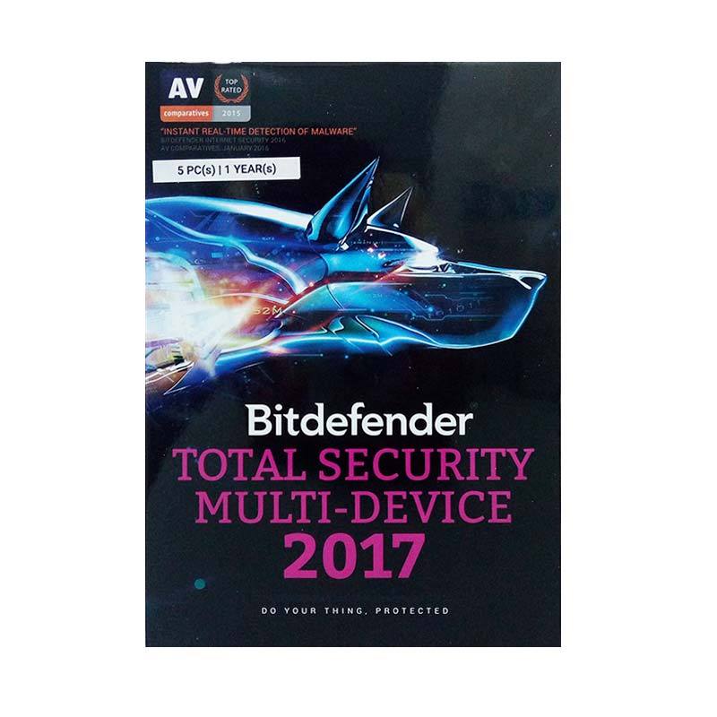 Jual Bitdefender Total Security 2017 Multi Device Software [1 Year/ 5 ... Jual Bitdefender Total Security 2017 Multi Device Software [1 Year/ 5 ...