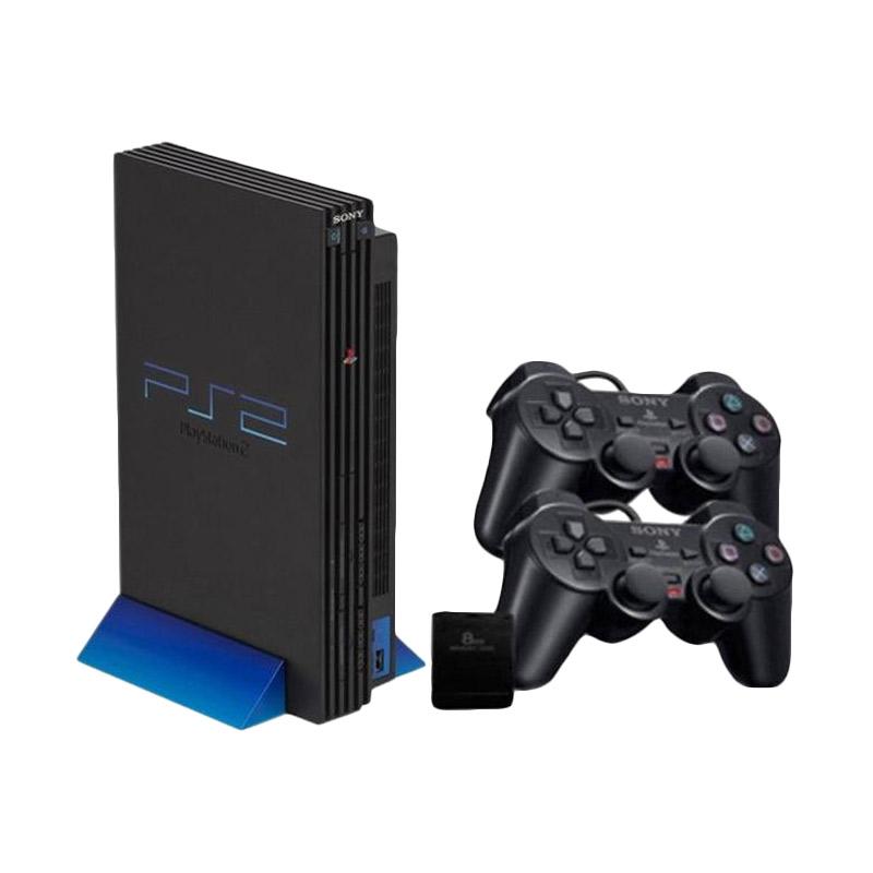 Jual SONY PS2 HDD Internal Seri 18 Metrik Game Console [40 GB + 2 Stick ...