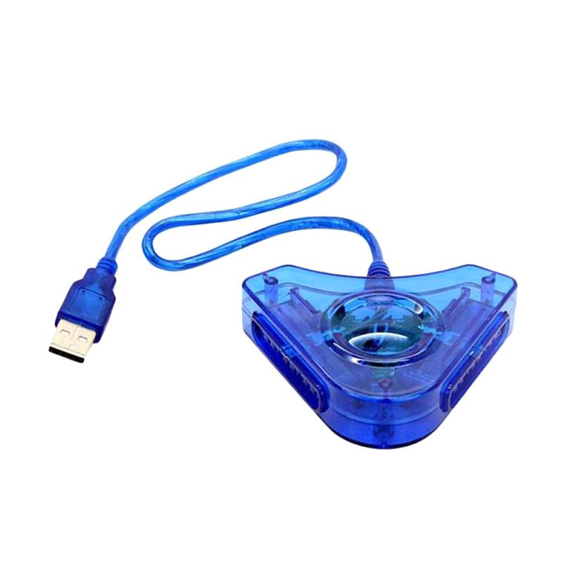 Promo USB Converter Penghubung Stik Ps2 ke Ps3 PC/Laptop Racing Wheel ... Promo USB Converter Penghubung Stik Ps2 ke Ps3 PC/Laptop Racing Wheel ...